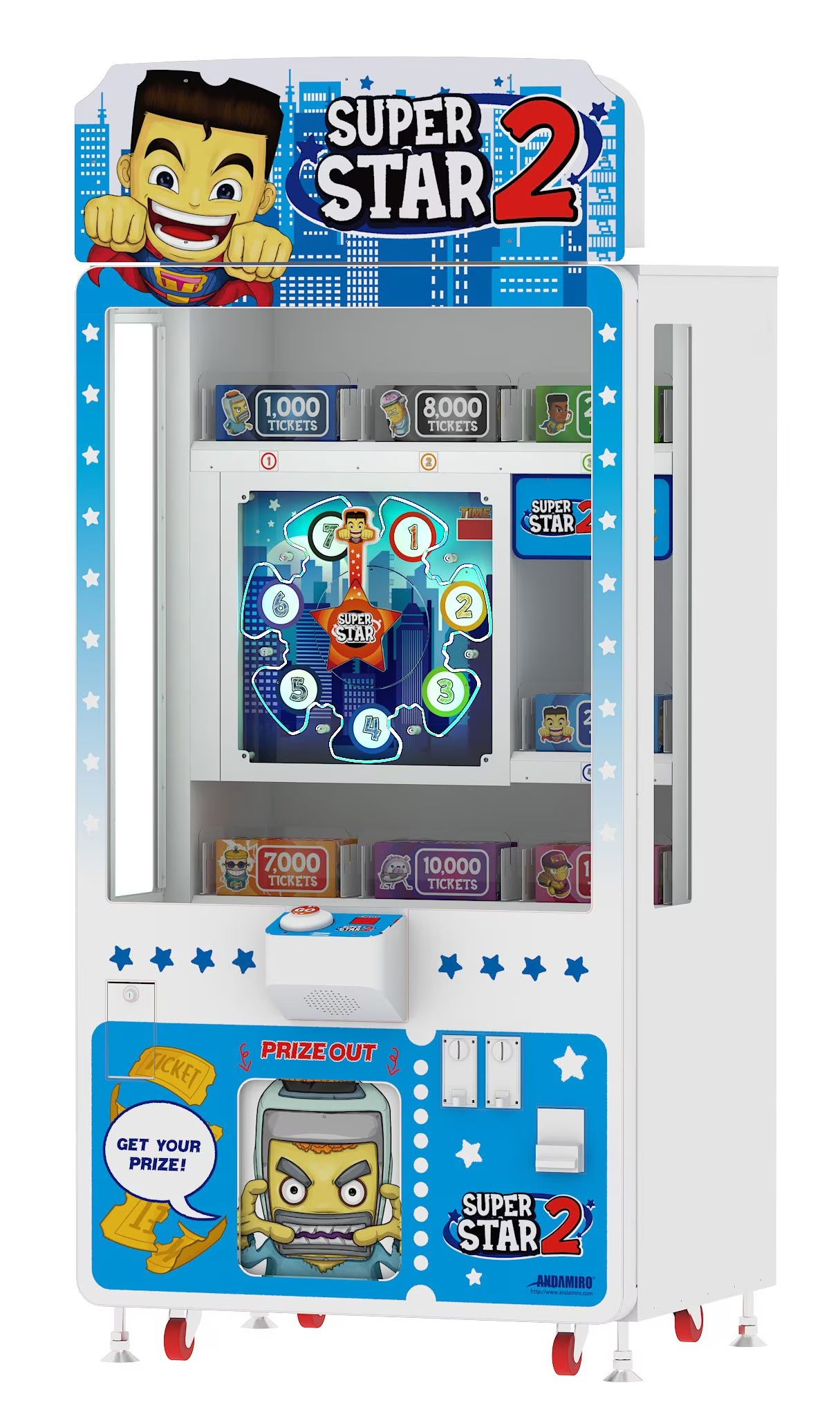 Andamiro Superstar 2 Merchandiser Prize Skill Arcade Game | Pinball ...